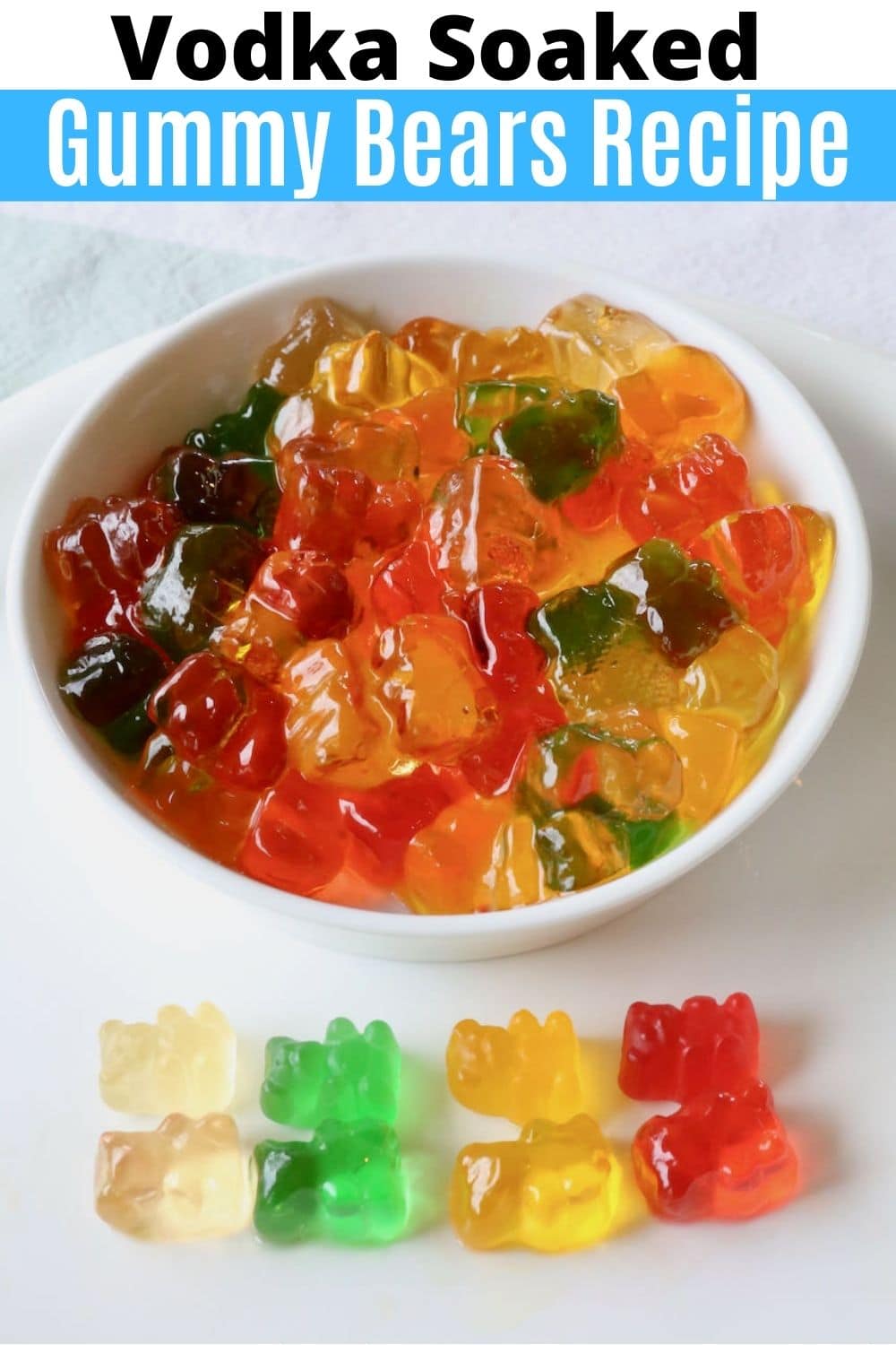 Homemade Vodka Alcohol Gummy Bears Recipe | dobbernationLOVES