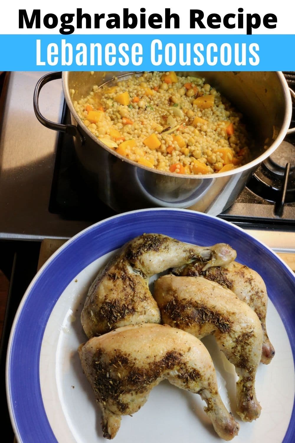 Moghrabieh Lebanese Chickpea Chicken Couscous Recipe