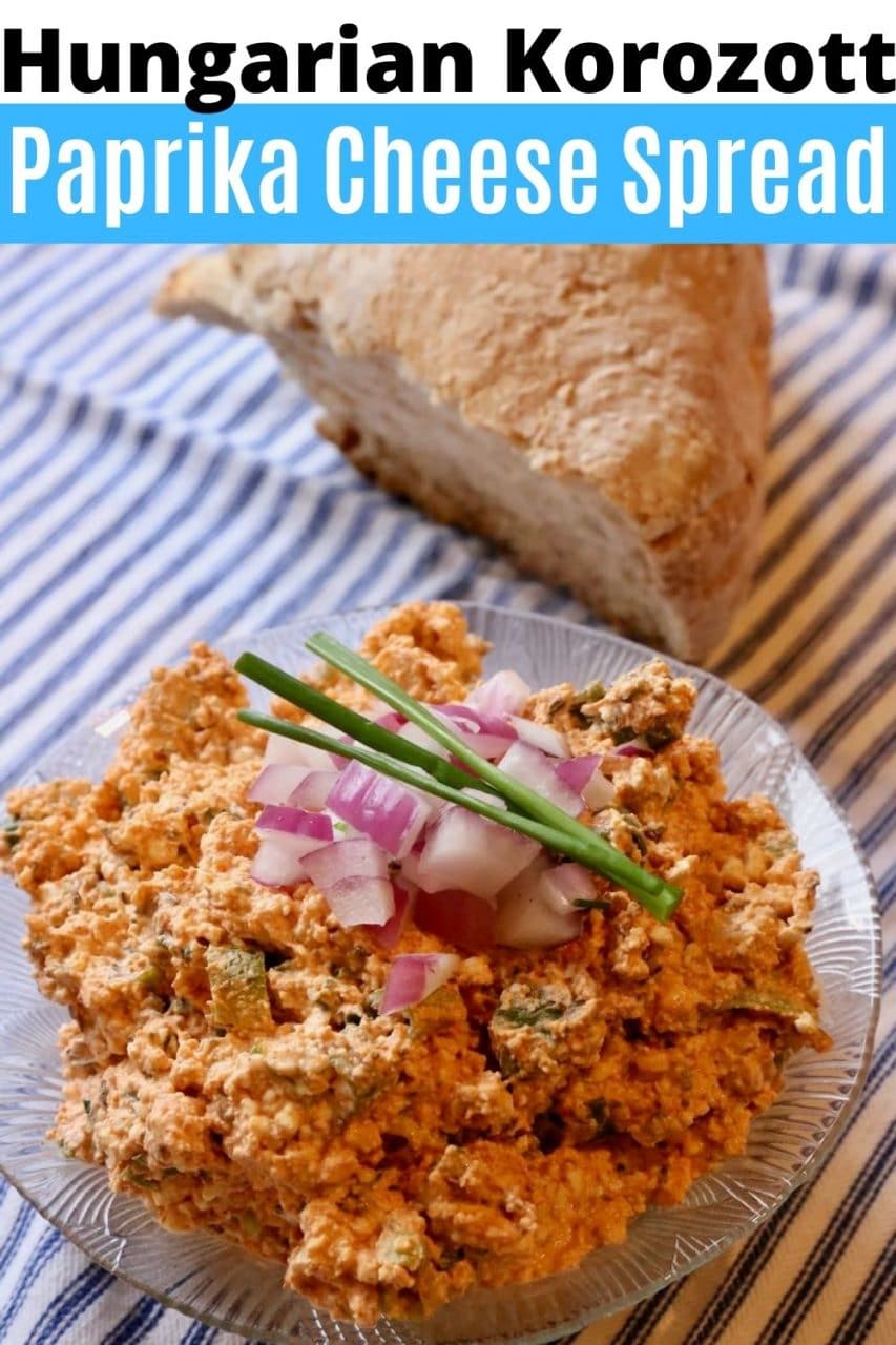 Korozott Hungarian Cottage Cheese Spread Recipe