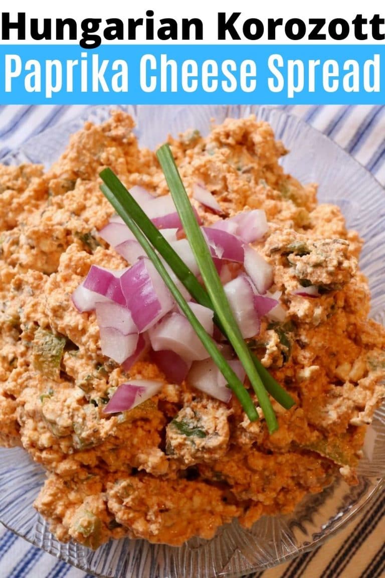 Korozott Hungarian Cottage Cheese Spread Recipe