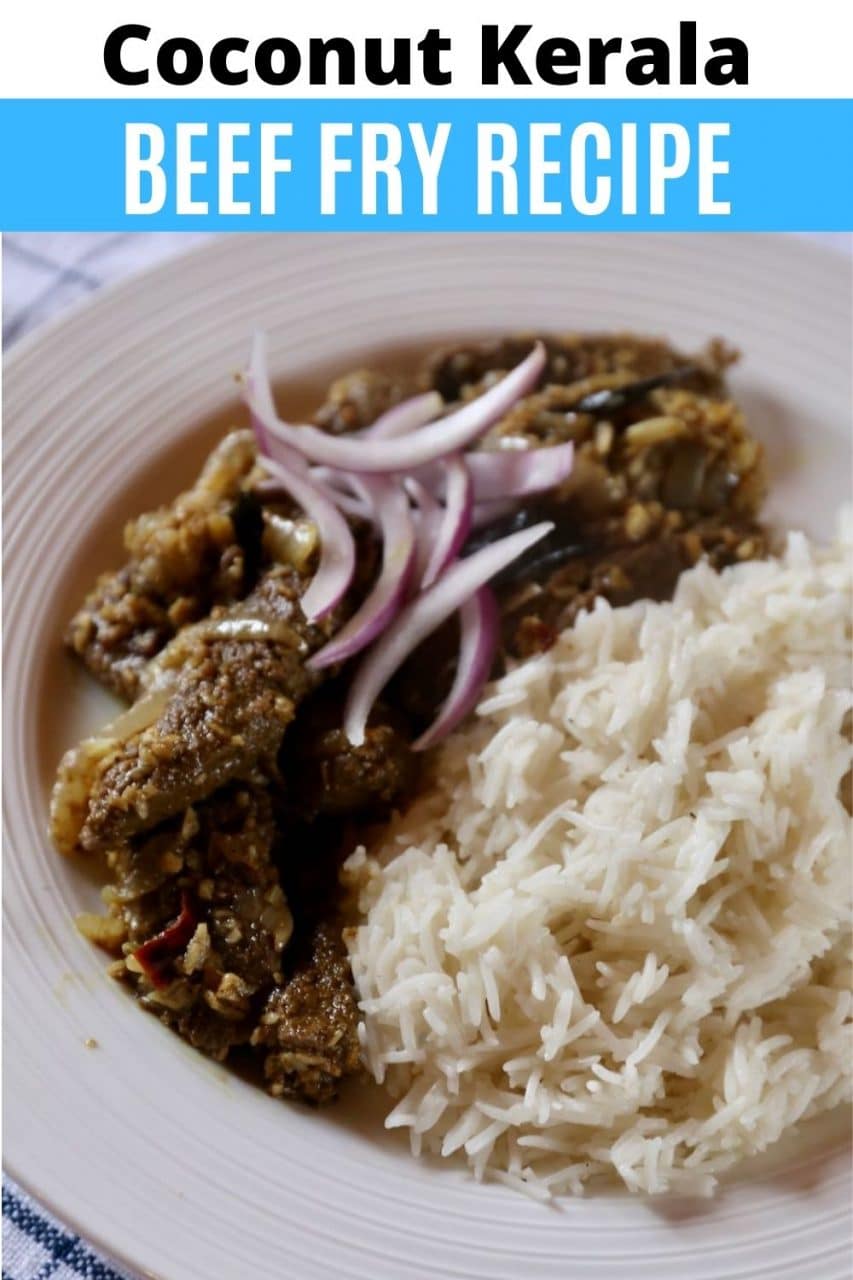 Tender Kerala Style Ularthiyathu Beef Fry Recipe | dobbernationLOVES