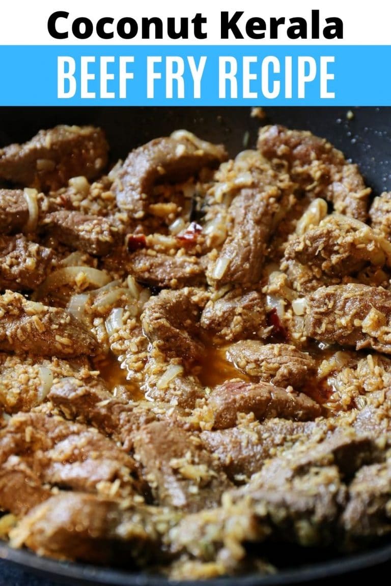 Tender Kerala Style Ularthiyathu Beef Fry Recipe | dobbernationLOVES