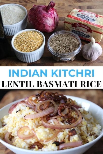 Kitchri Indian Moong Dal Basmati Rice Recipe | dobbernationLOVES