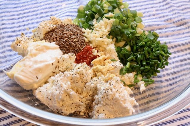 Korozott Hungarian Cottage Cheese Spread Recipe