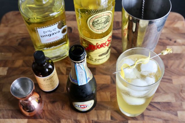 Liquore Strega Saffron Yellow Gin Cocktail Recipe | dobbernationLOVES