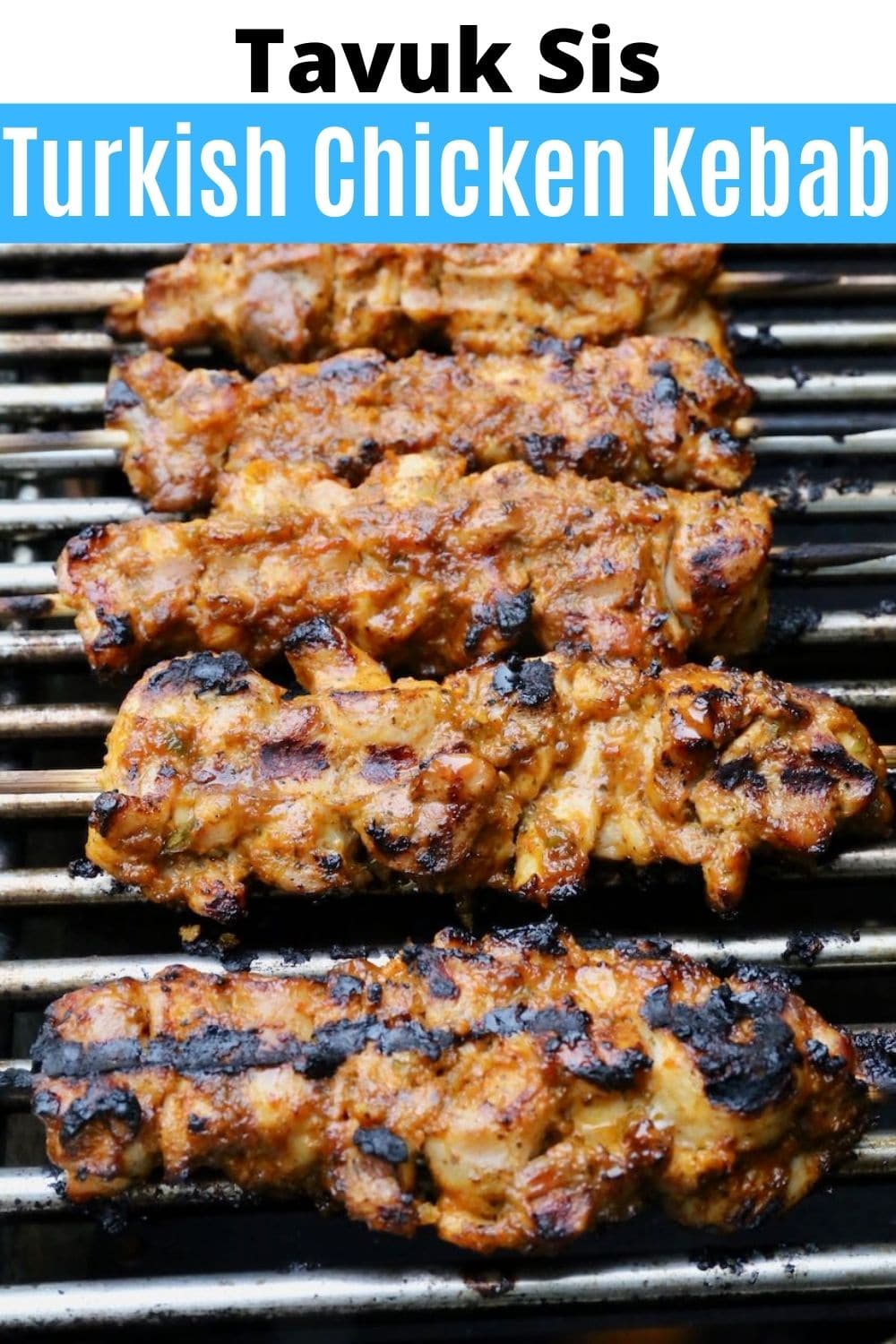 BBQ Tavuk Sis Turkish Chicken Kebab Recipe | dobbernationLOVES