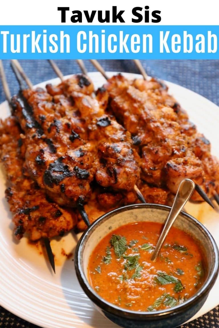 BBQ Tavuk Sis Turkish Chicken Kebab Recipe | dobbernationLOVES