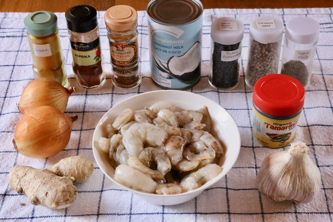 Tangy Tamarind & Coconut Prawn Goan Curry Recipe