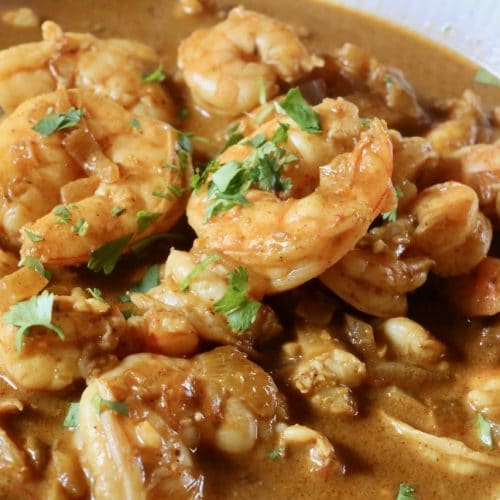 Tangy Tamarind & Coconut Prawn Goan Curry Recipe