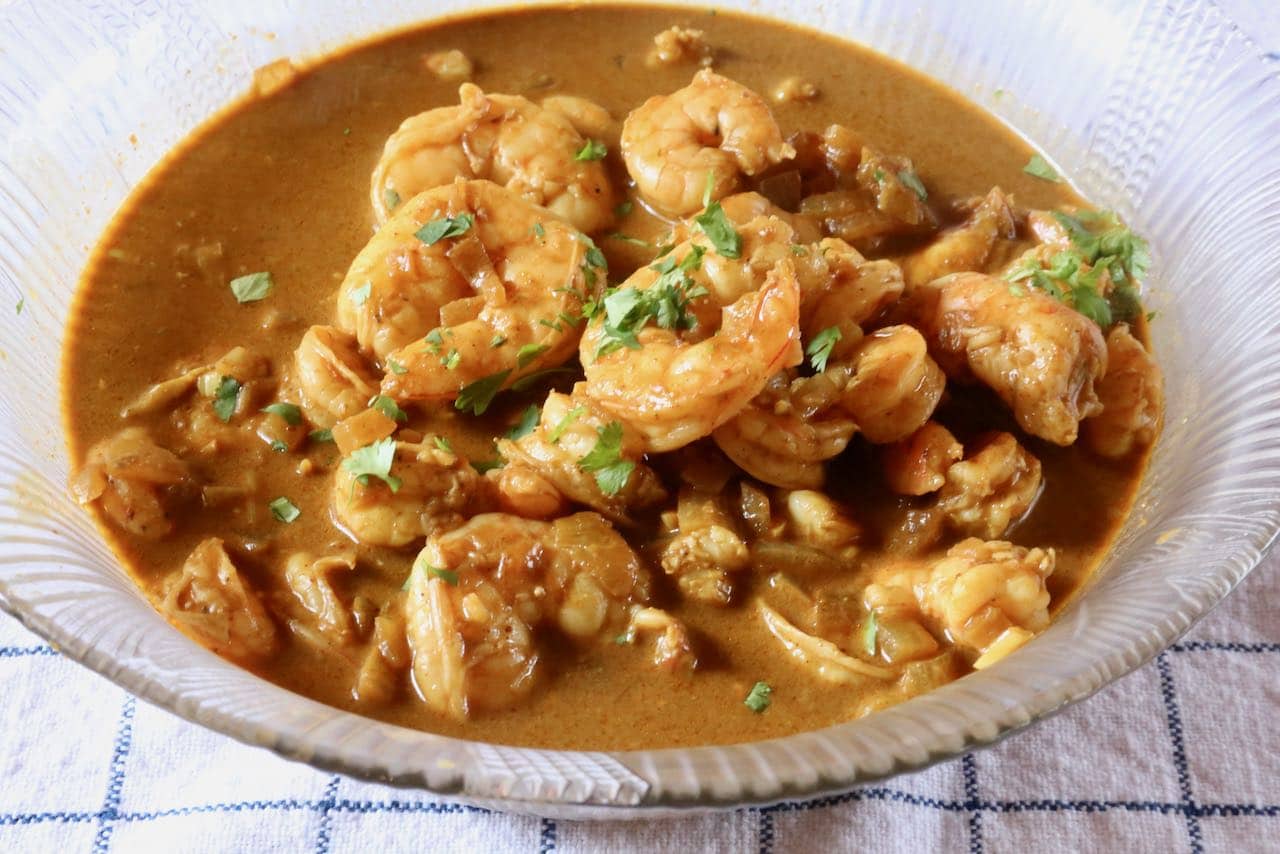 Tangy Tamarind & Coconut Prawn Goan Curry Recipe