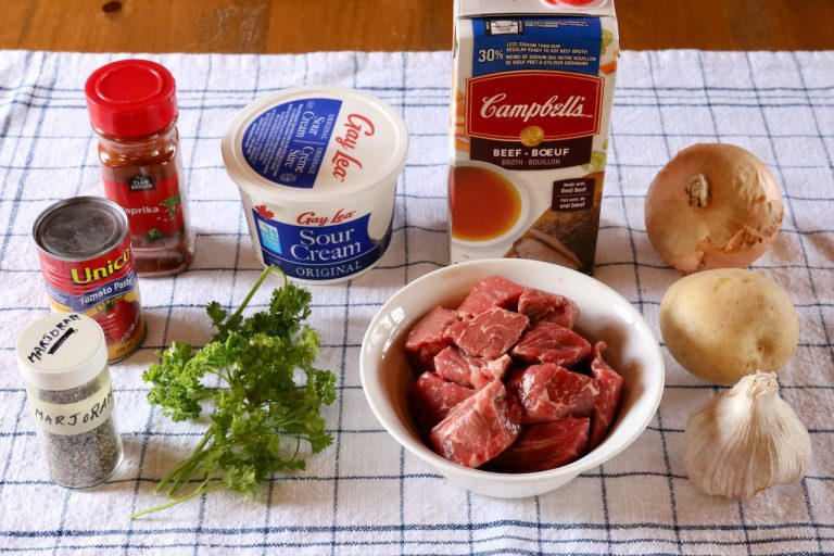 Hovezi Gulas Traditional Czech Beef Goulash Stew Recipe