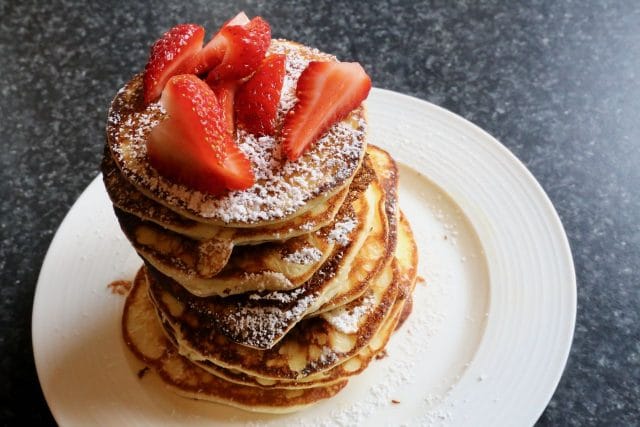 Oladiki Oladushki Buttermilk Pancakes Recipe | dobbernationLOVES