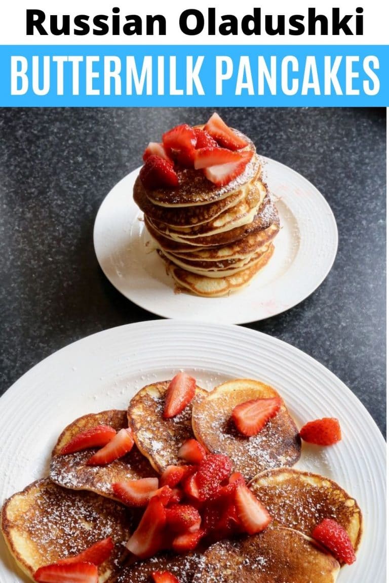 Oladiki Oladushki Buttermilk Pancakes Recipe | dobbernationLOVES