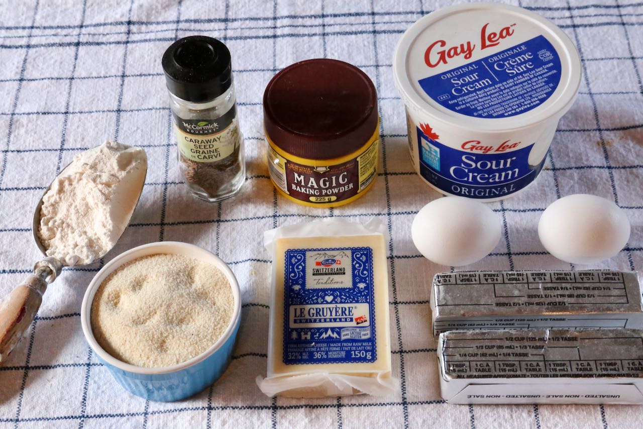 Pogacsa Hungarian Caraway Cheese Biscuits Recipe