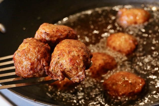 Crispy Fried Cajun Shrimp Boulettes Recipe | dobbernationLOVES