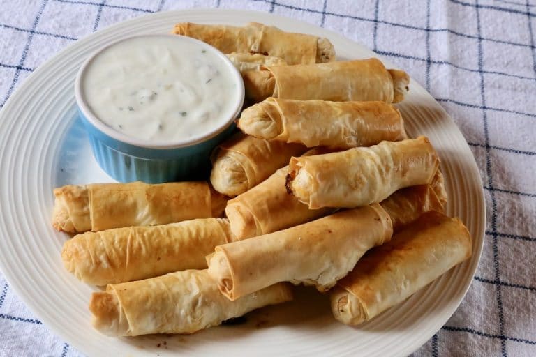 Sigara Börek Crispy Turkish Feta Cheese Filo Cigar Rolls Recipe