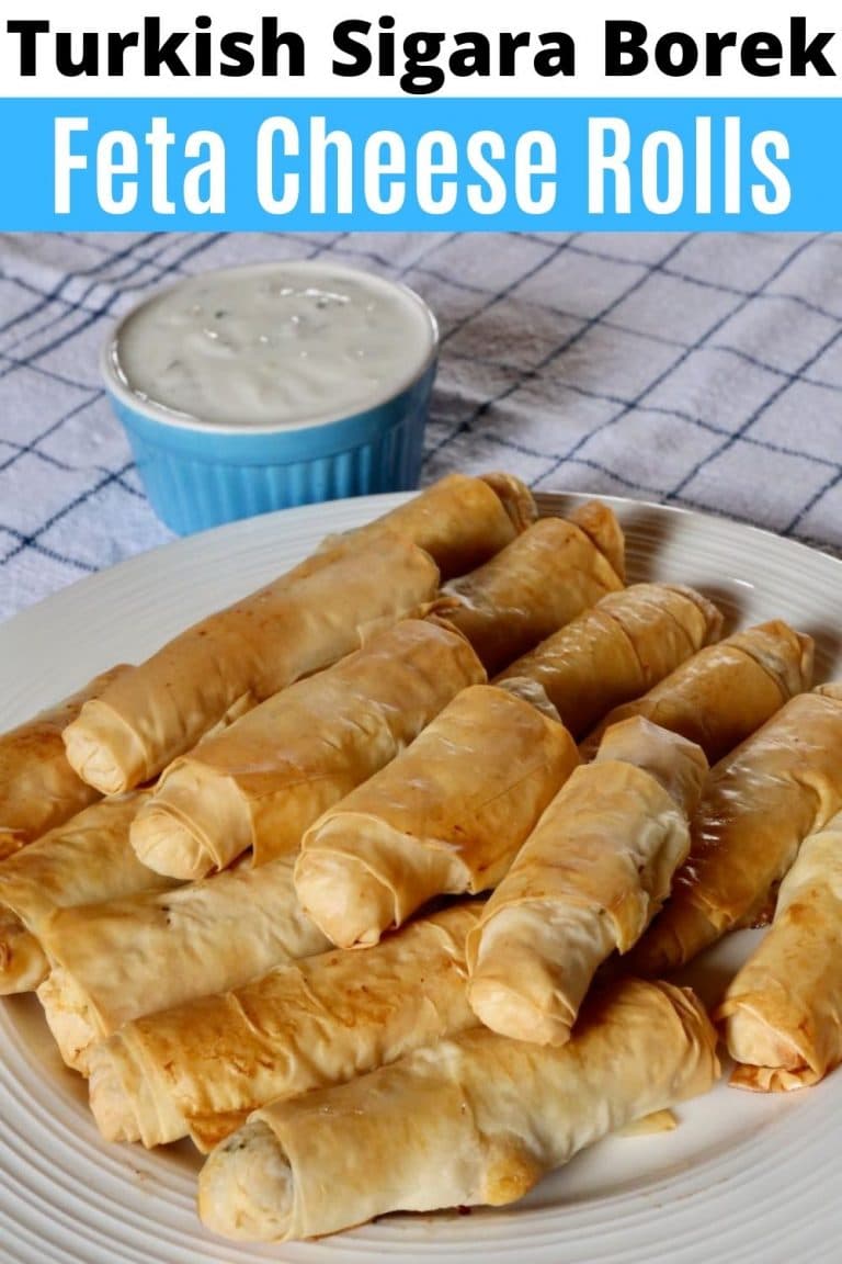Sigara Börek Crispy Turkish Feta Cheese Filo Cigar Rolls Recipe