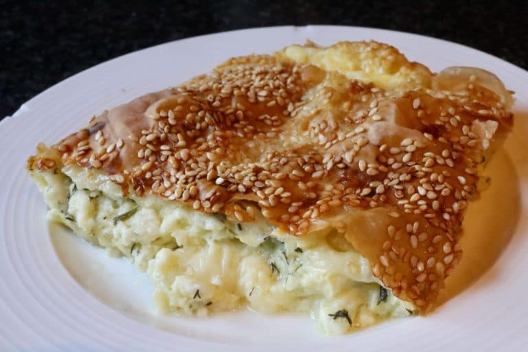 Tepsi Boregi Vegetarian Turkish Filo Cheese Pie Recipe