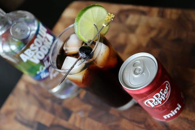 Easy Vodka and Dr Pepper Cocktail Recipe | dobbernationLOVES