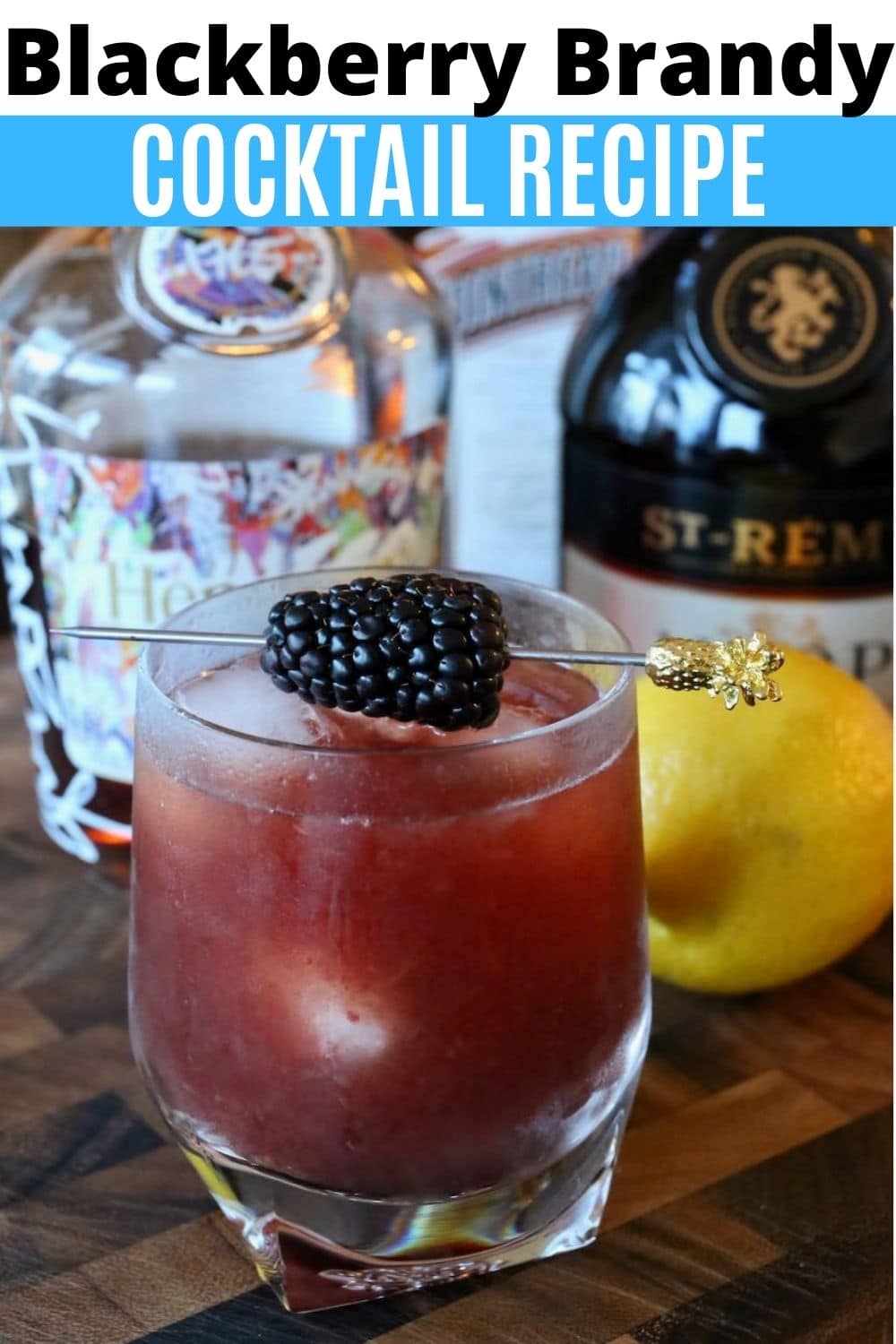 Blackberry Brandy Cocktail Recipe | dobbernationLOVES