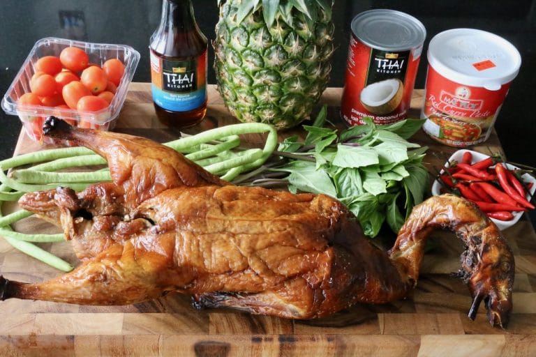 Gaeng Phed Ped Yang Roast Duck Thai Red Curry Recipe