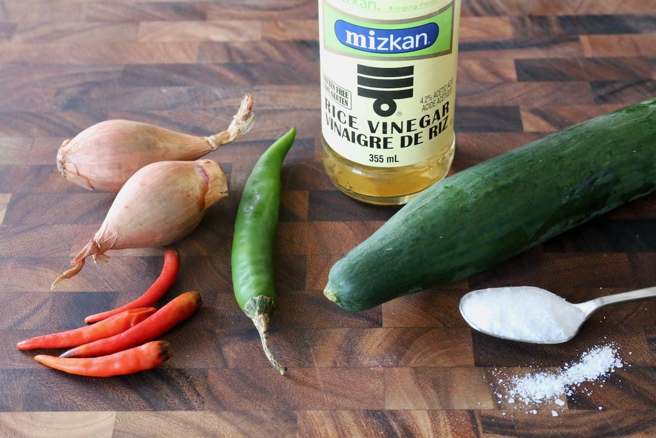 Acar Timun Indonesian Cucumber Pickles Recipe