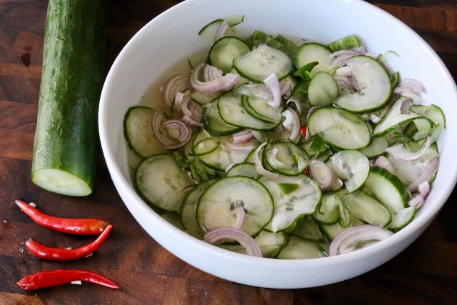 Acar Timun Indonesian Cucumber Pickles Recipe