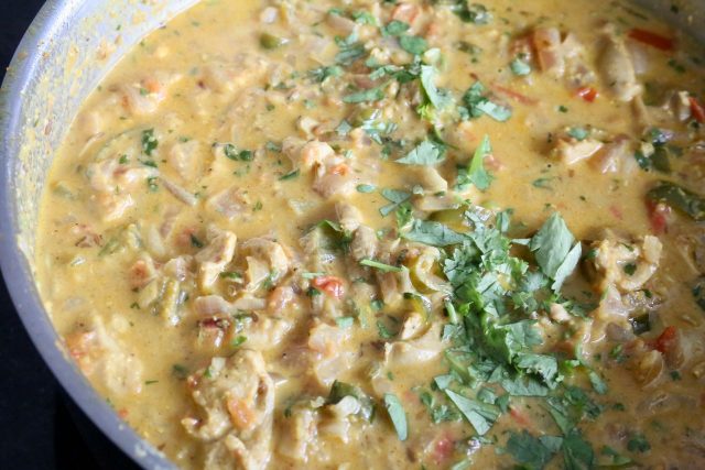 Creamy Indian Chicken Handi Curry Recipe | dobbernationLOVES