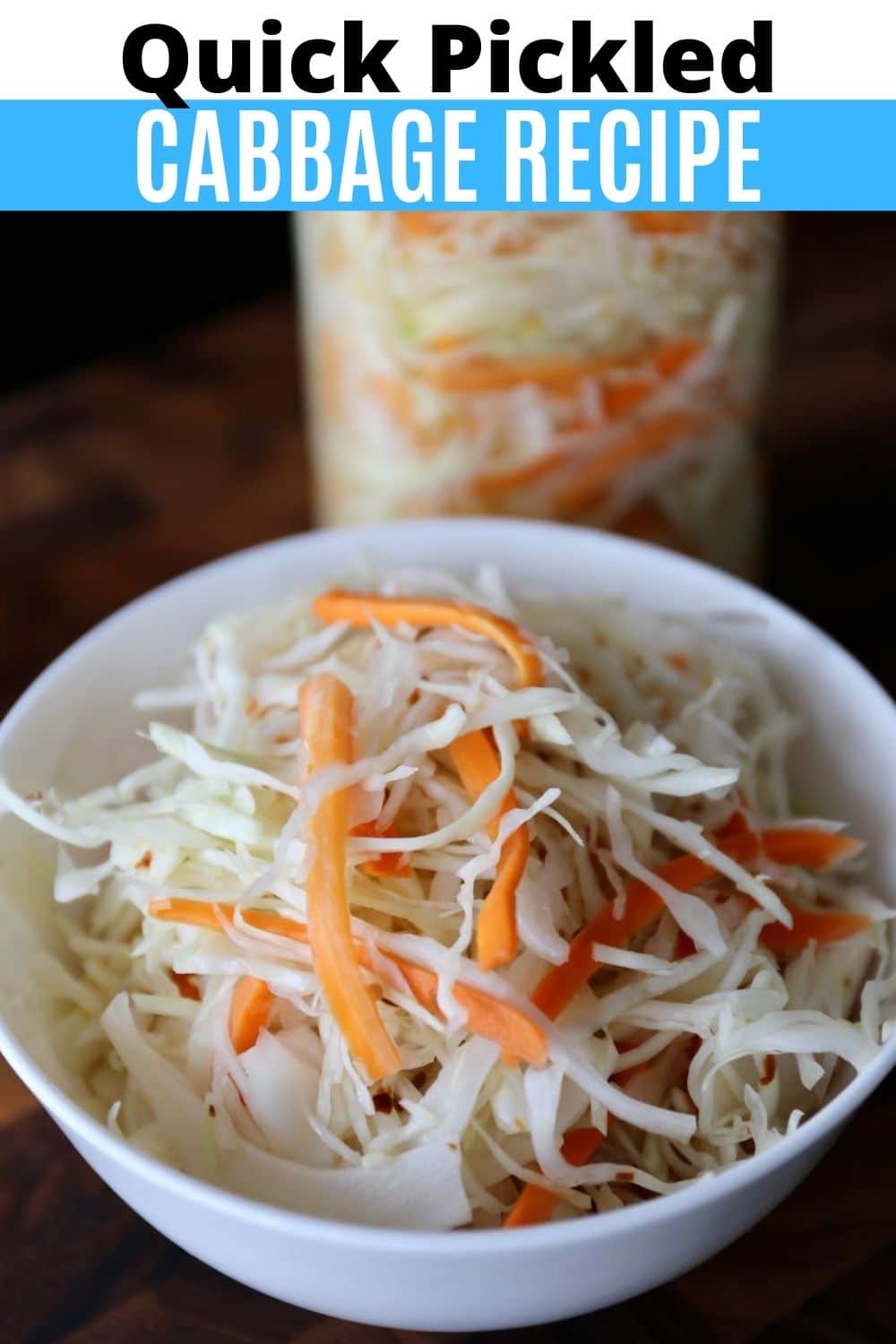 Easy German Quick Pickled Carrots and Cabbage Recipe