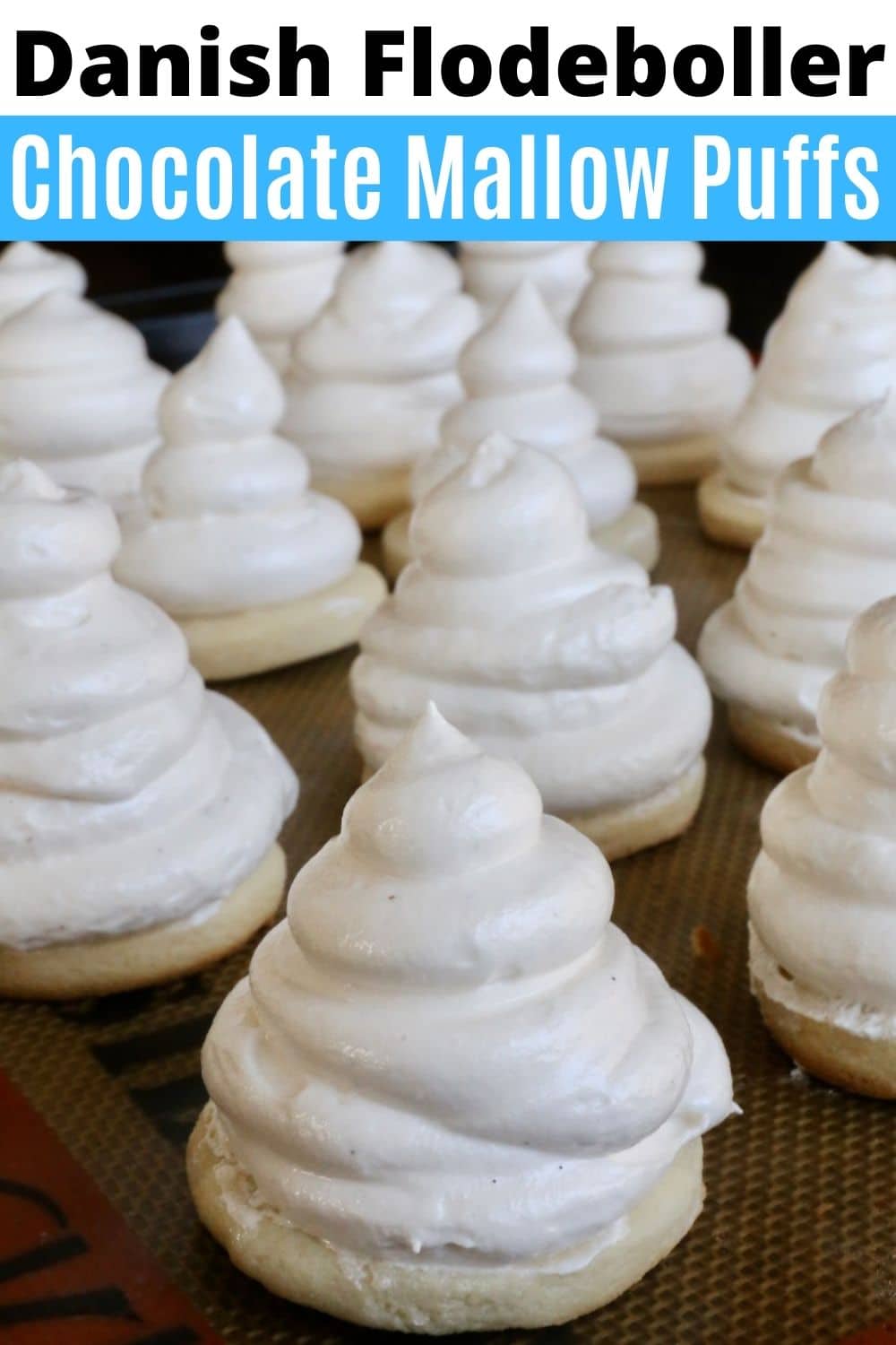 Flodeboller Danish Chocolate Covered Marshmallow Cookies