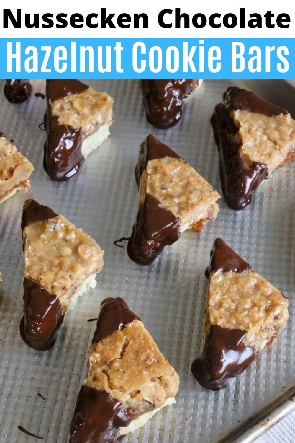Nussecken German Nut Corners Recipe