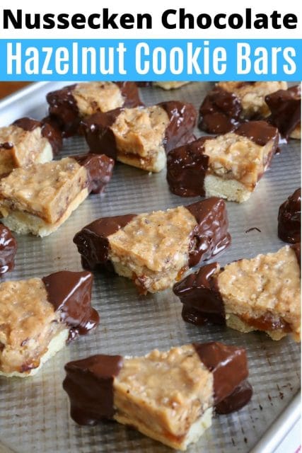 Nussecken German Nut Corners Recipe