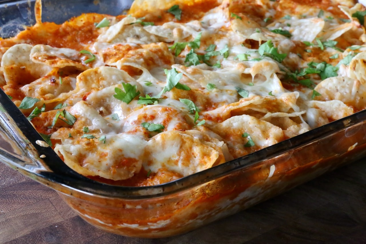 Pastel Azteca Mexican Tortilla Chicken Casserole Recipe