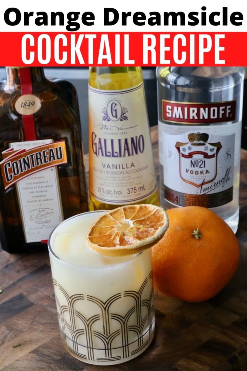 Orange Dreamsicle Cocktail Recipe | dobbernationLOVES