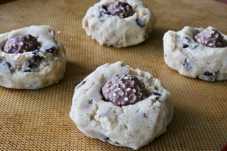 Roasted Hazelnut Ferrero Rocher Cookies Recipe