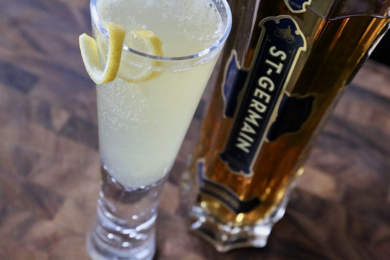 French 77 Cocktail Elderflower Prosecco Recipe