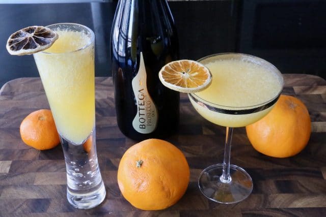 Frozen Mimosa Slushie Cocktail Recipe