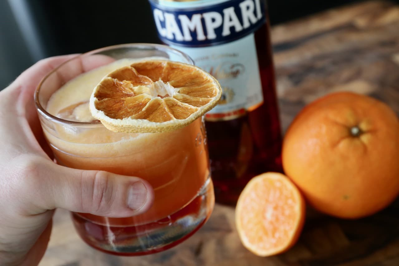 Garibaldi Cocktail Campari Orange Juice Drink Recipe | dobbernationLOVES