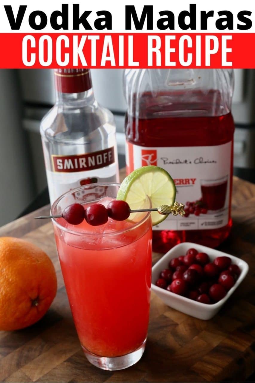 Vodka Madras Cocktail Drink Recipe | dobbernationLOVES