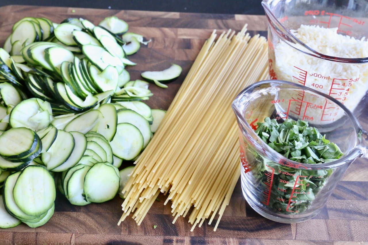 Pasta Nerano Spaghetti con Zucchine Recipe