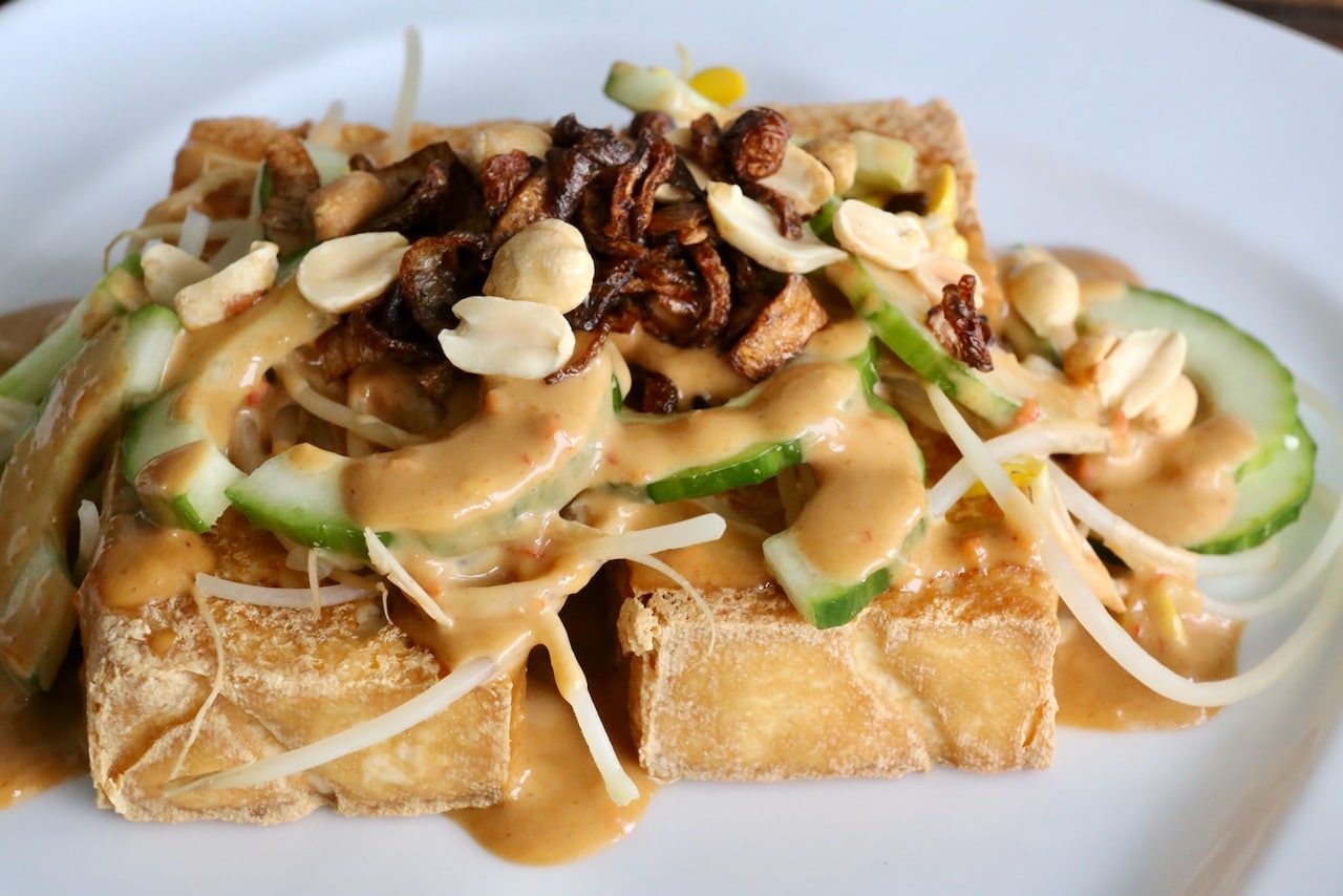 Tahu Goreng Vegan Indonesian Deep Fried Tofu Recipe