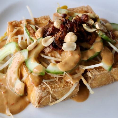 Tahu Goreng Vegan Indonesian Deep Fried Tofu Recipe