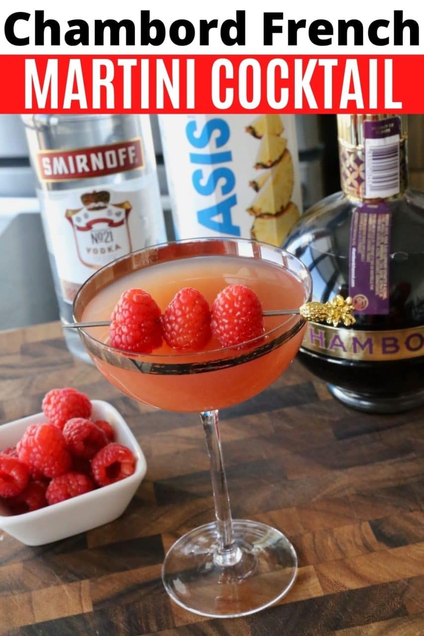 Chambord French Martini Cocktail Recipe