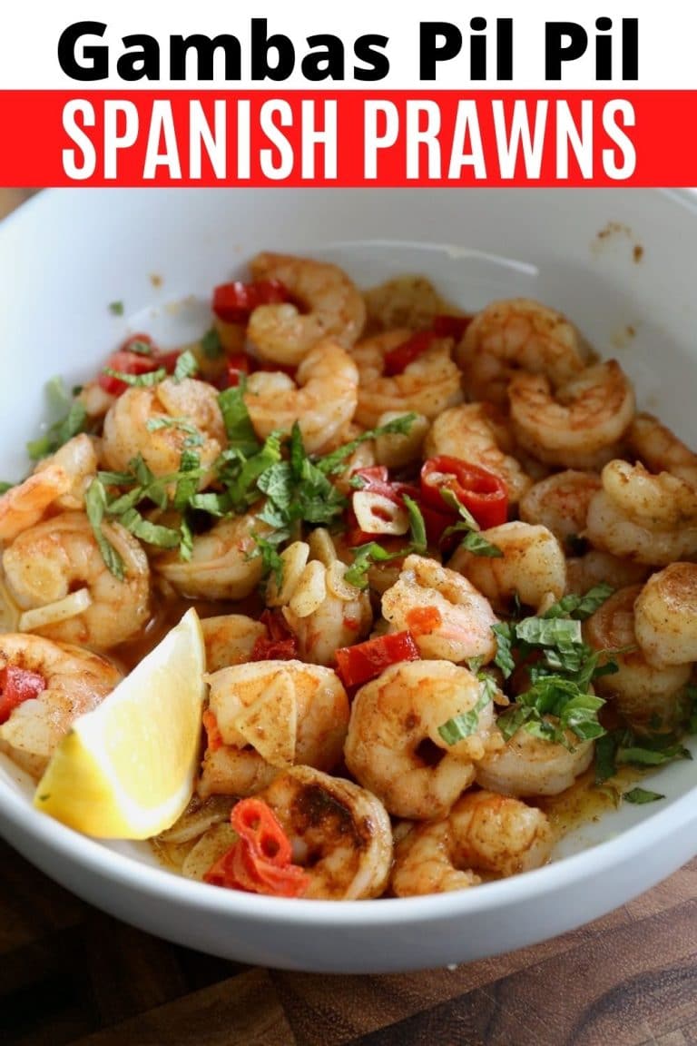 Gambas Pil Pil Spanish Garlic Prawns Tapas Recipe
