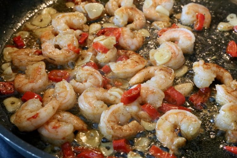 Gambas Pil Pil Spanish Garlic Prawns Tapas Recipe