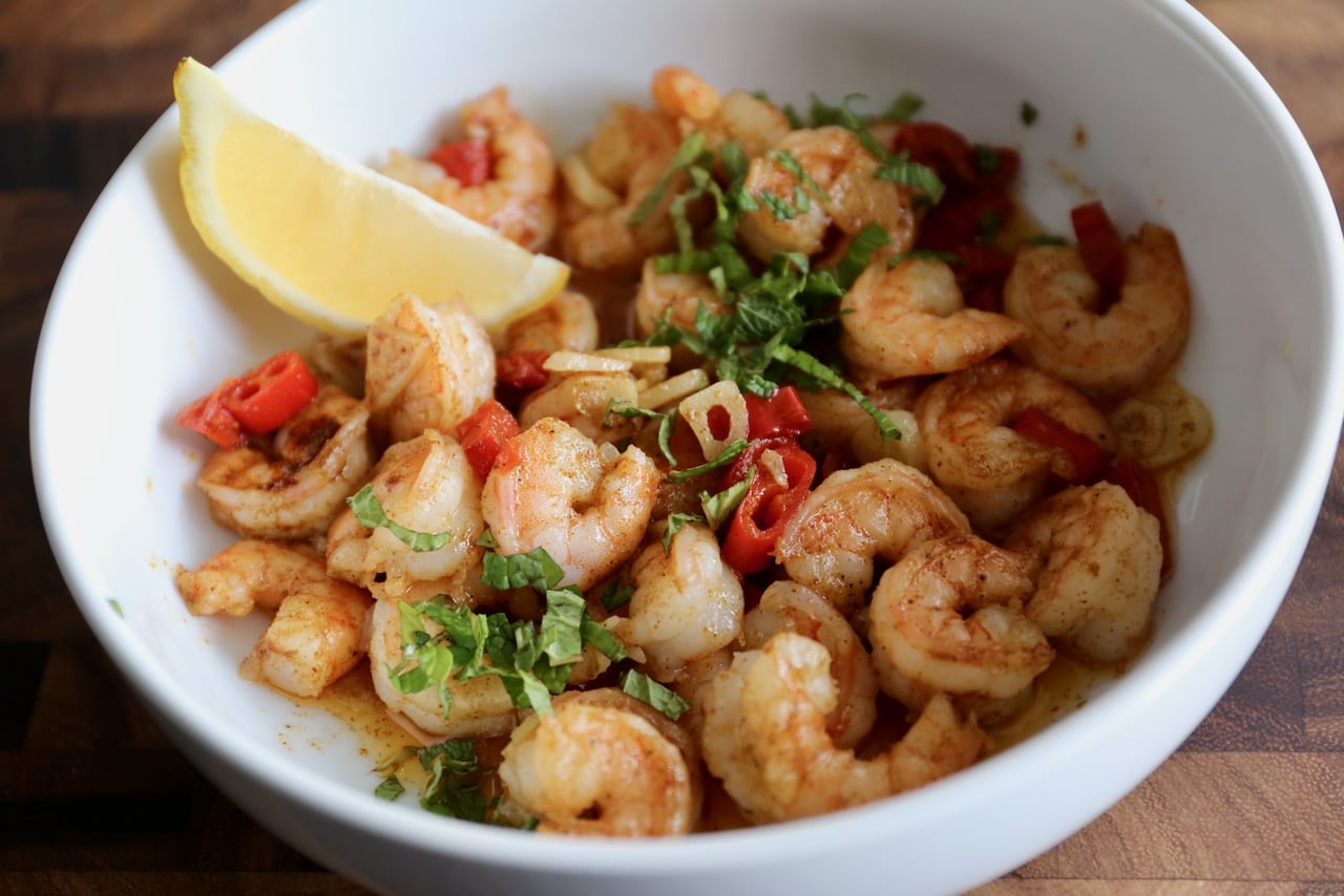 Gambas Pil Pil Spanish Garlic Prawns Tapas Recipe