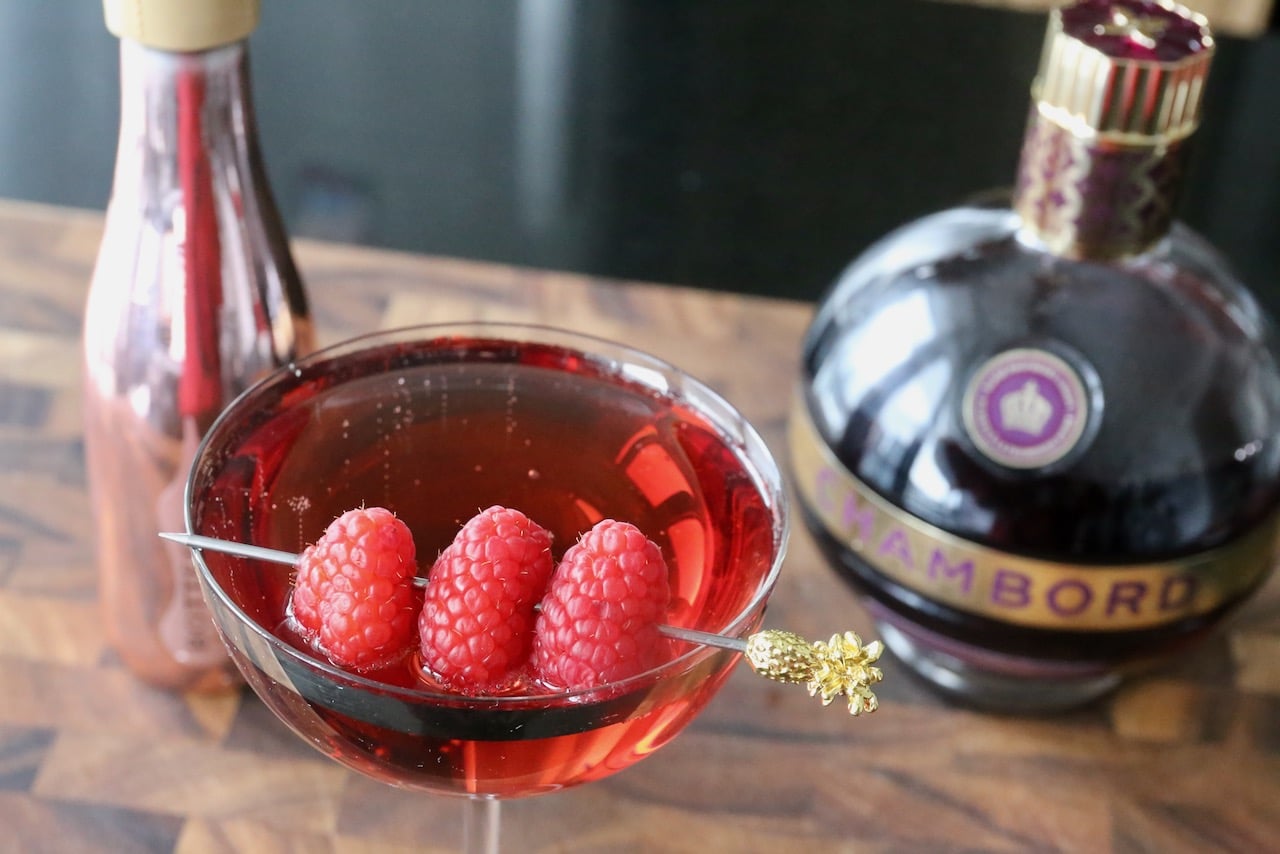 Chambord Liqueur Royale Cocktail Recipe