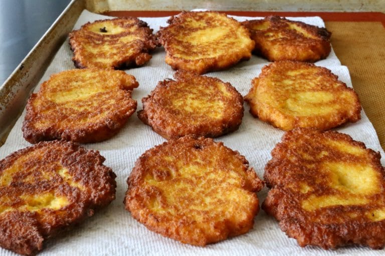 Ukrainian Potato Pancakes Deruni Draniki Deruny Recipe