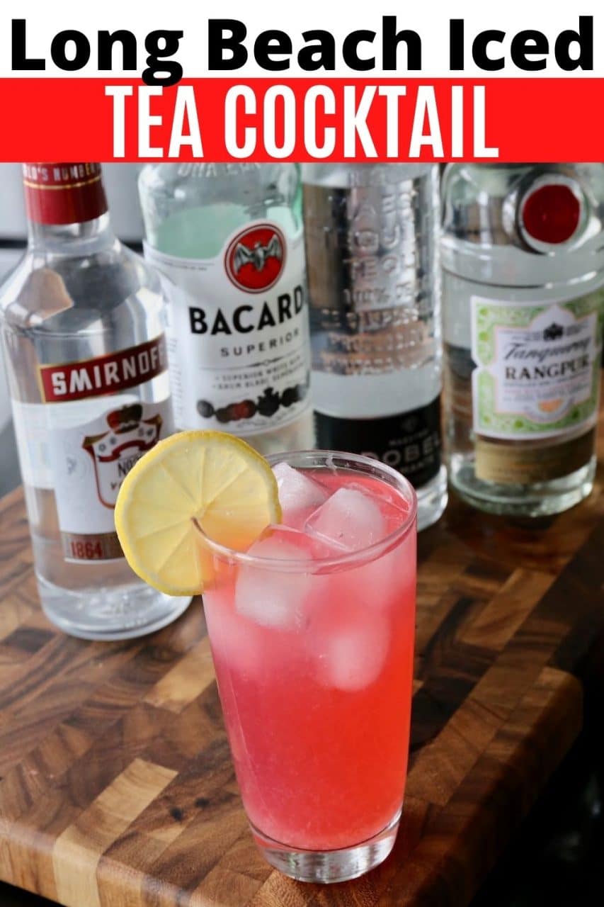 Long Beach Iced Tea Cocktail Recipe | dobbernationLOVES