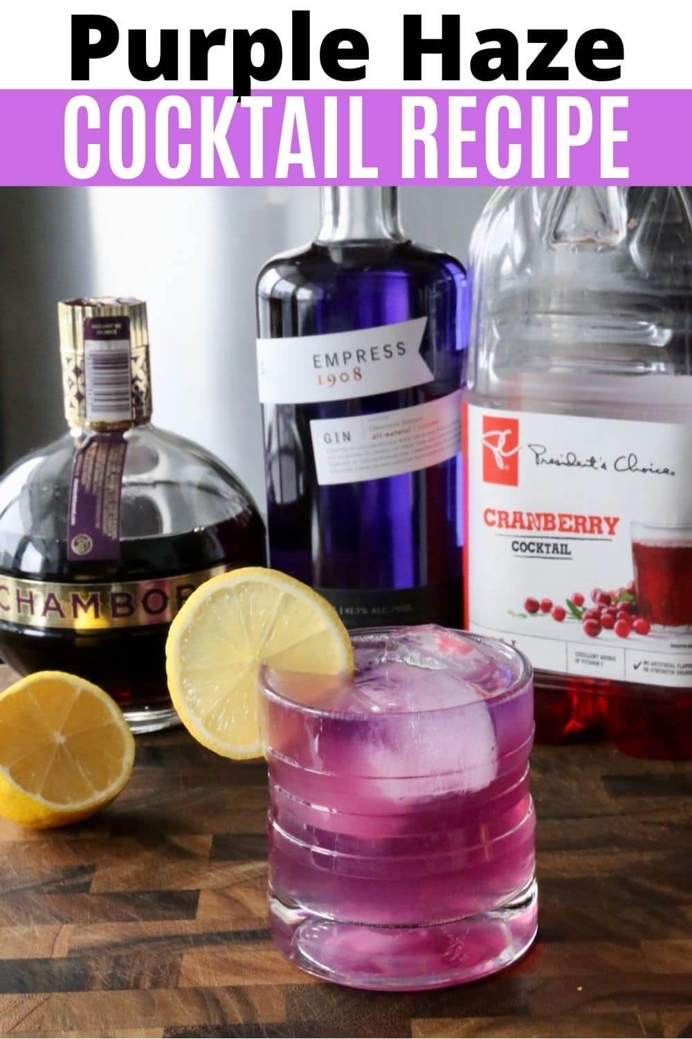 Purple Haze Cocktail Drink Recipe | dobbernationLOVES